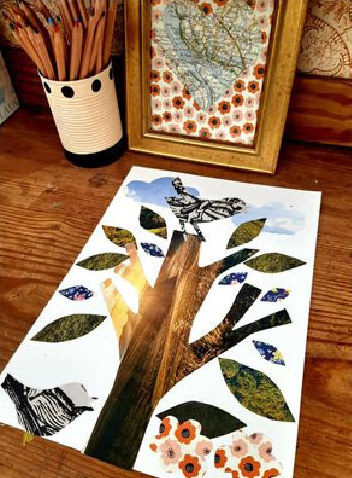 Craft with Rhian at Tredegar Library or via Zoom - Inside Out Cymru