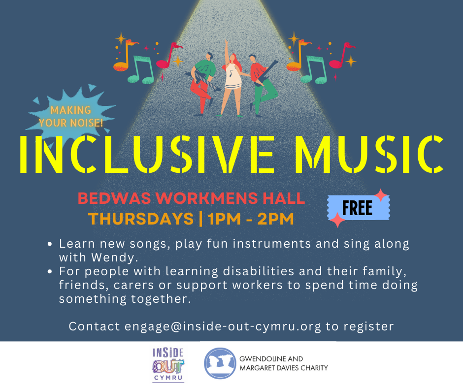 Inclusive Music, Bedwas - with Wendy Lewis - Inside Out Cymru